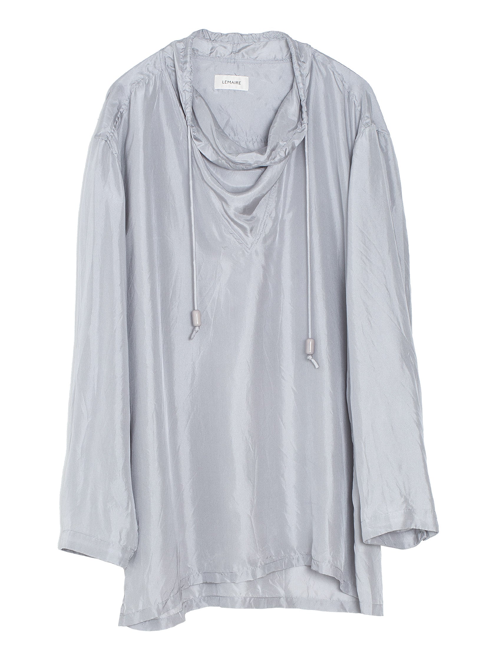 Lemaire Shawl Collar Top Cloudy Grey – Opia